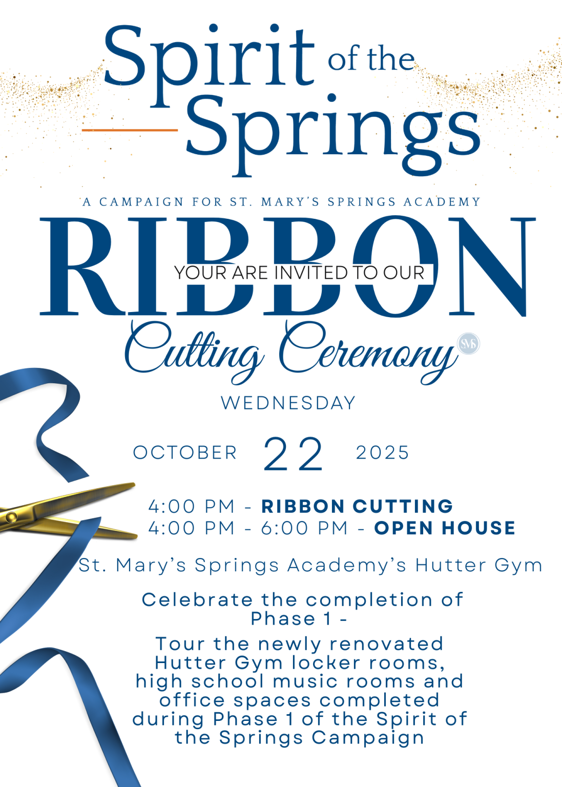 High School (9-12) - October 2, 2025 | St. Mary's Springs Academy