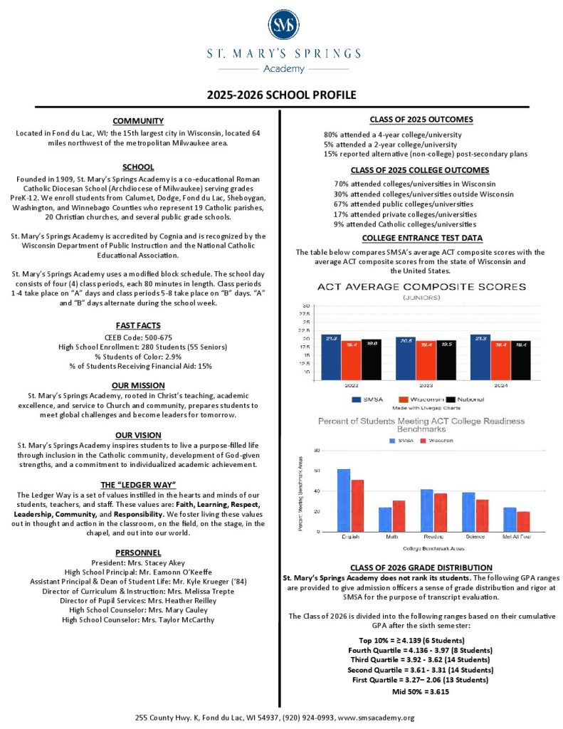2025-26 SMSA School Profile-UPDATED (3) | St. Mary's Springs Academy